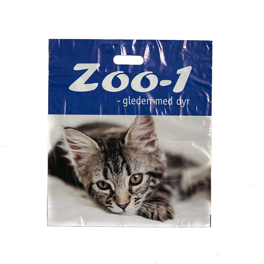 Plastposer med logo | Poser med eget trykk og logo | SKG emballasje