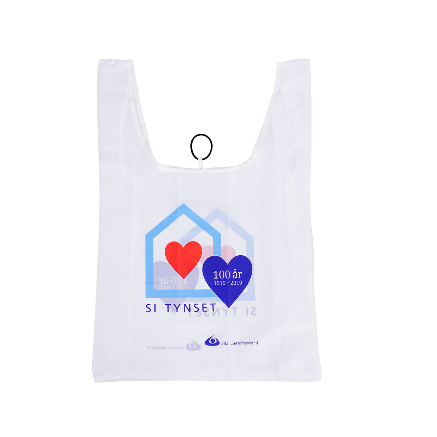 Handlenett med logo i mange varianter - SKG Emballasje