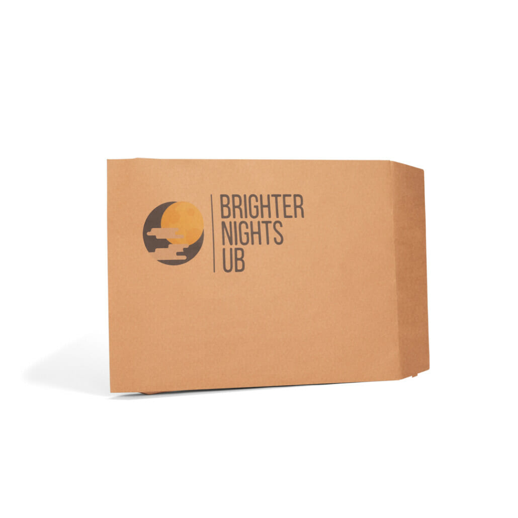 Postposer i papir med eget design og i egen størrelse - SKG Emballasje