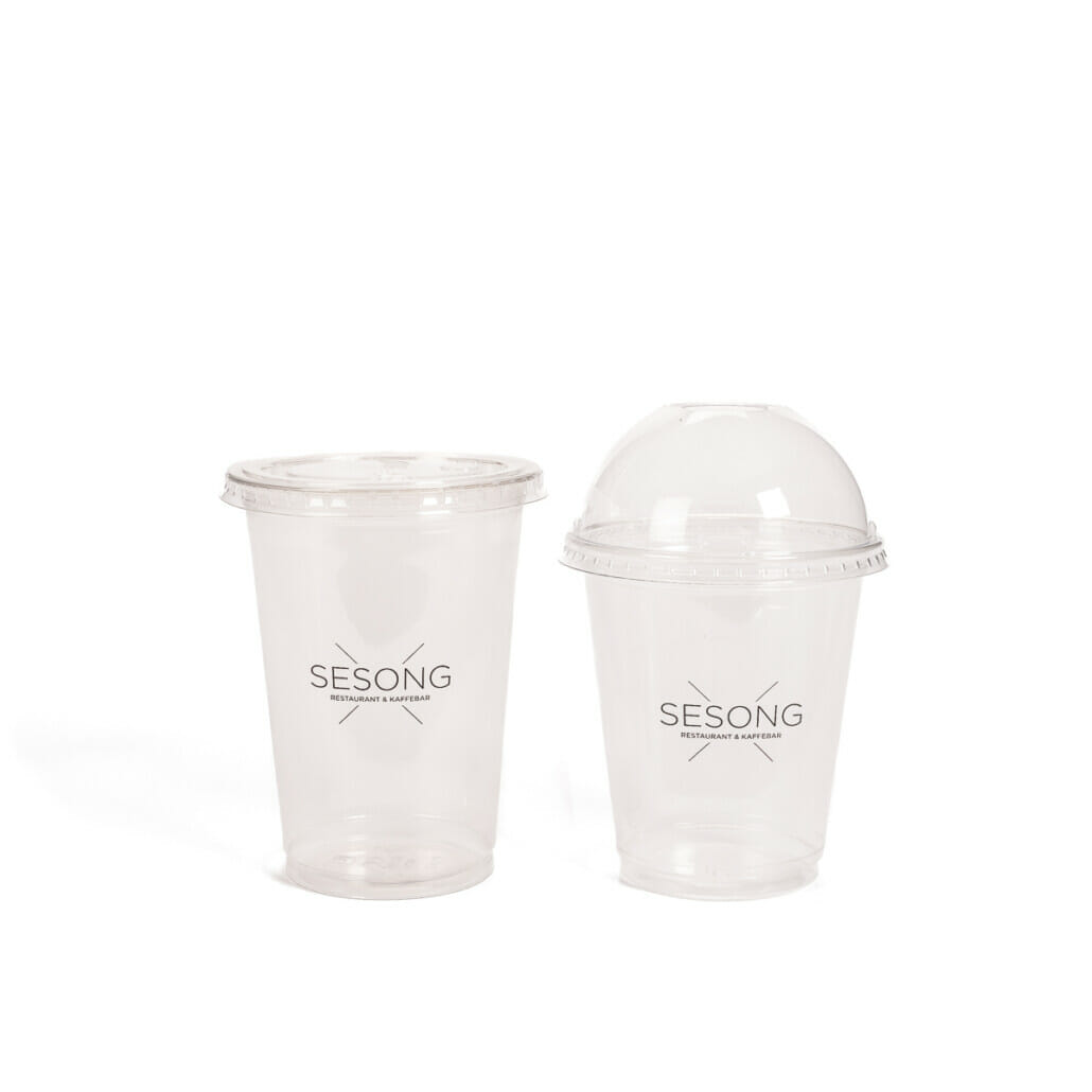 Plastbeger med logo - SKG Emballasje