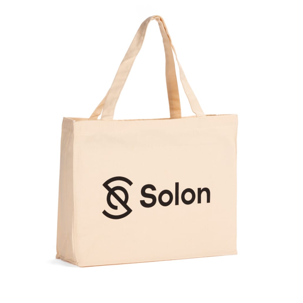 Handlenett med logo i mange varianter - SKG Emballasje