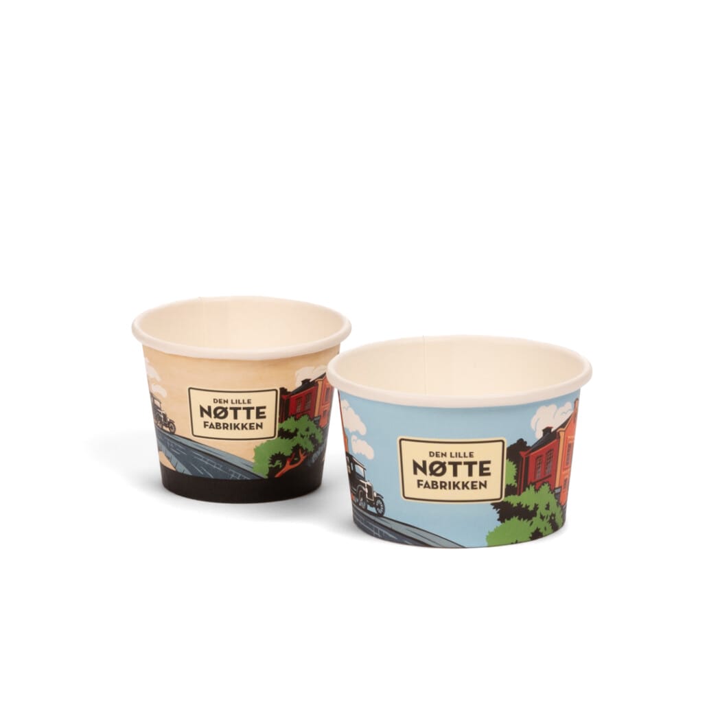 Isbeger med logo - SKG Emballasje